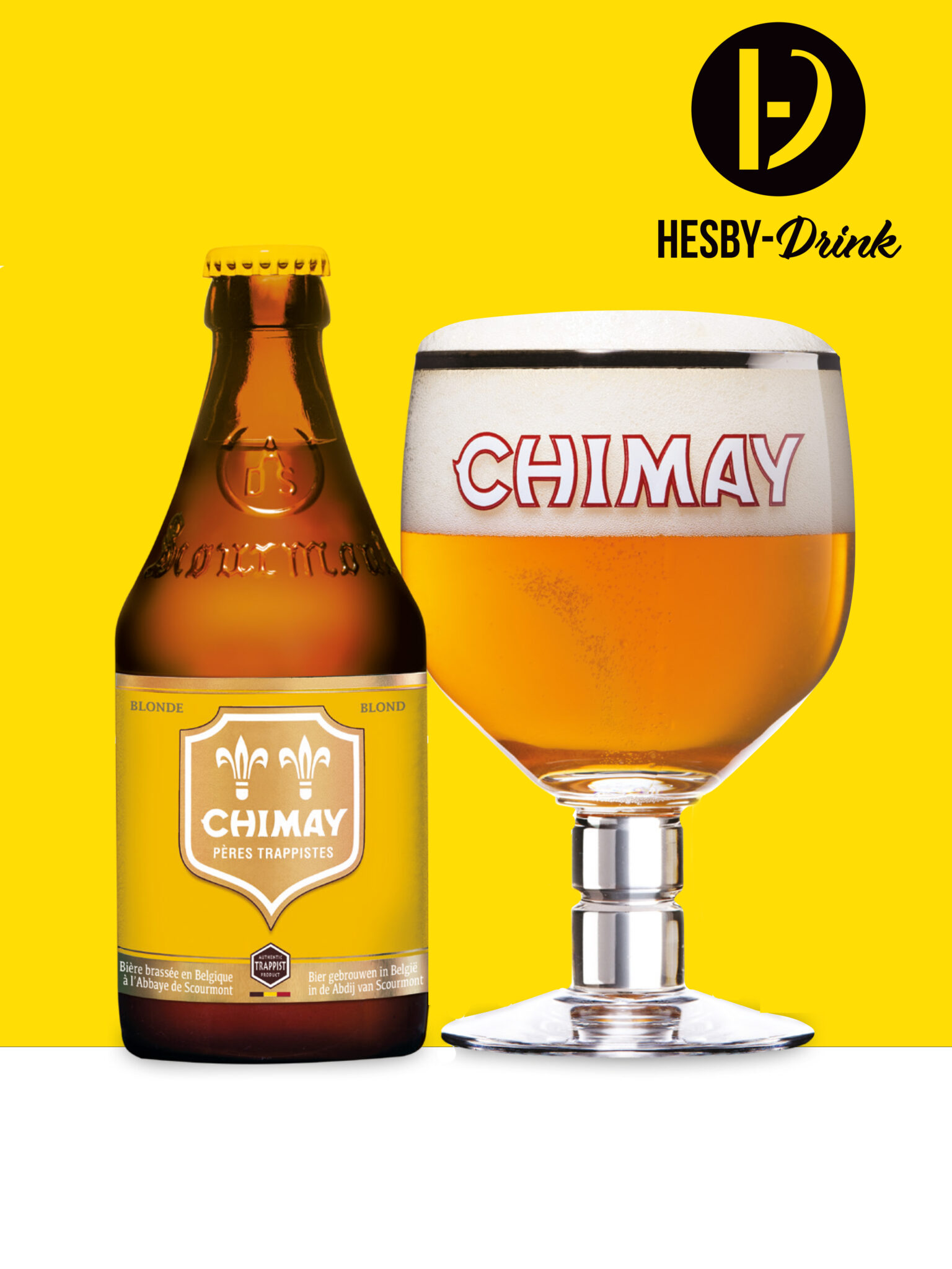 CHIMAY JAUNE 33cl | Hesby-Drink